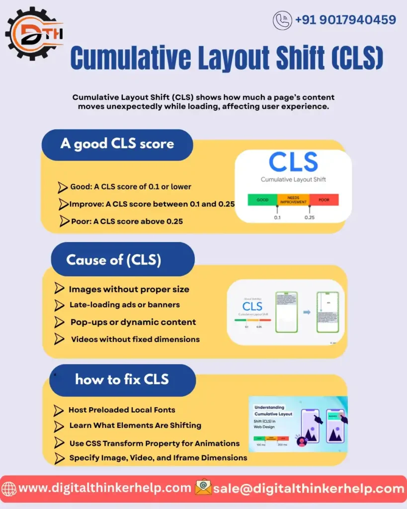 What is Cumulative Layout Shift (CLS)? How to Fix & Check